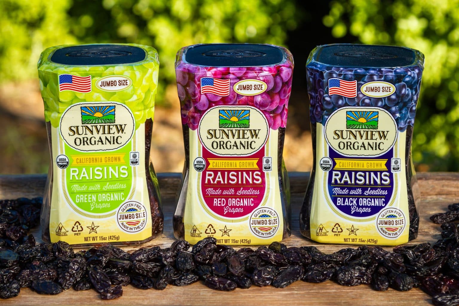 Little Red Raisin Box | Buy Organic Green Raisins - Sunview Marketing